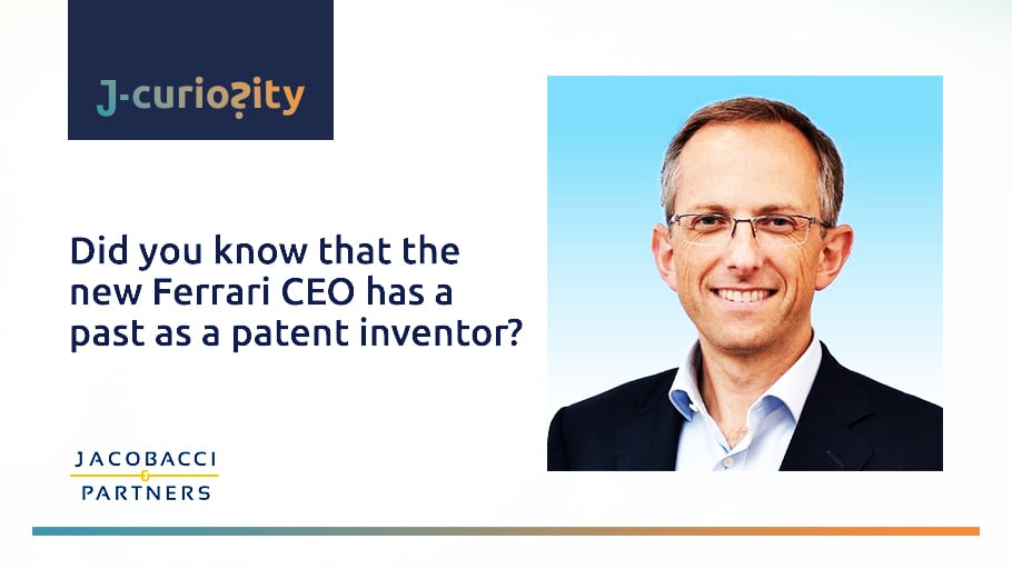 The new Ferrari CEO has a past as an inventor